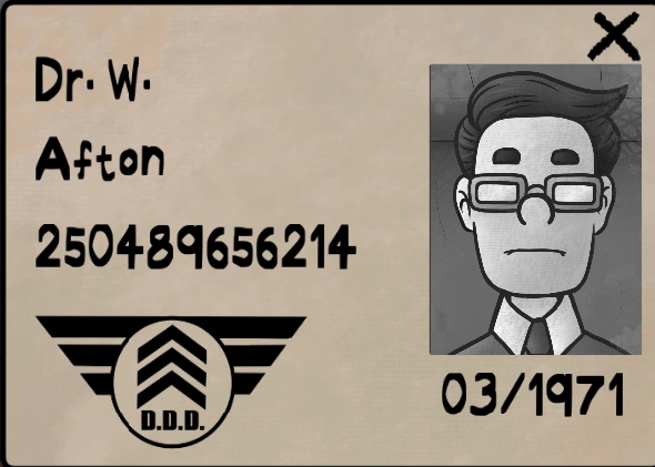 Dr. W. Afton/Gallery | Villains Wiki | Fandom