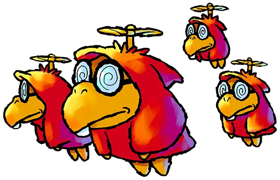 Yoshi Island Enemy Names