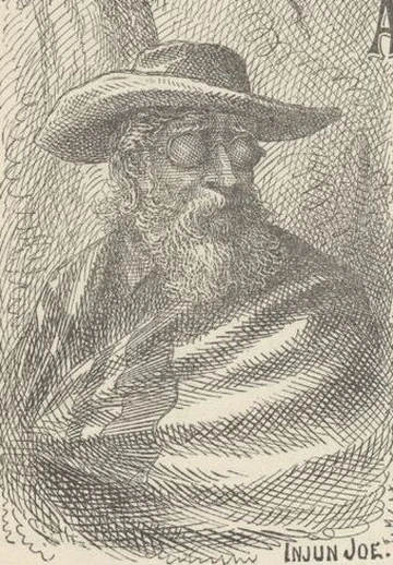 Injun Joe From The Adventures Of Tom Sawyer