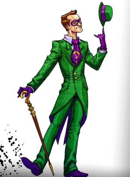 The Riddler Arkham City Costume