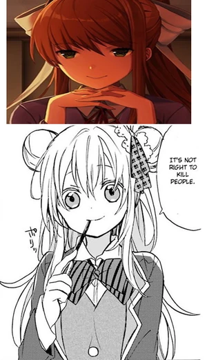 User blog:AustinDR/Villain Review: Monika and Satou Matsuzaka ...