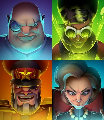 Evil Geniuses | Villains Wiki | Fandom