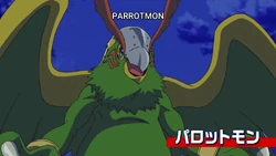 Parrotmon Vs Greymon
