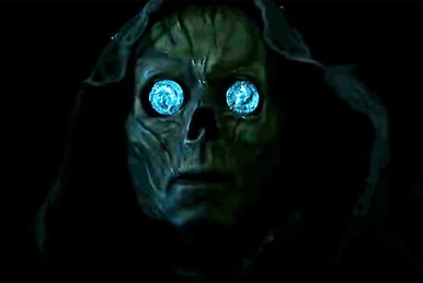 Conjuring Ghost On Cupboard