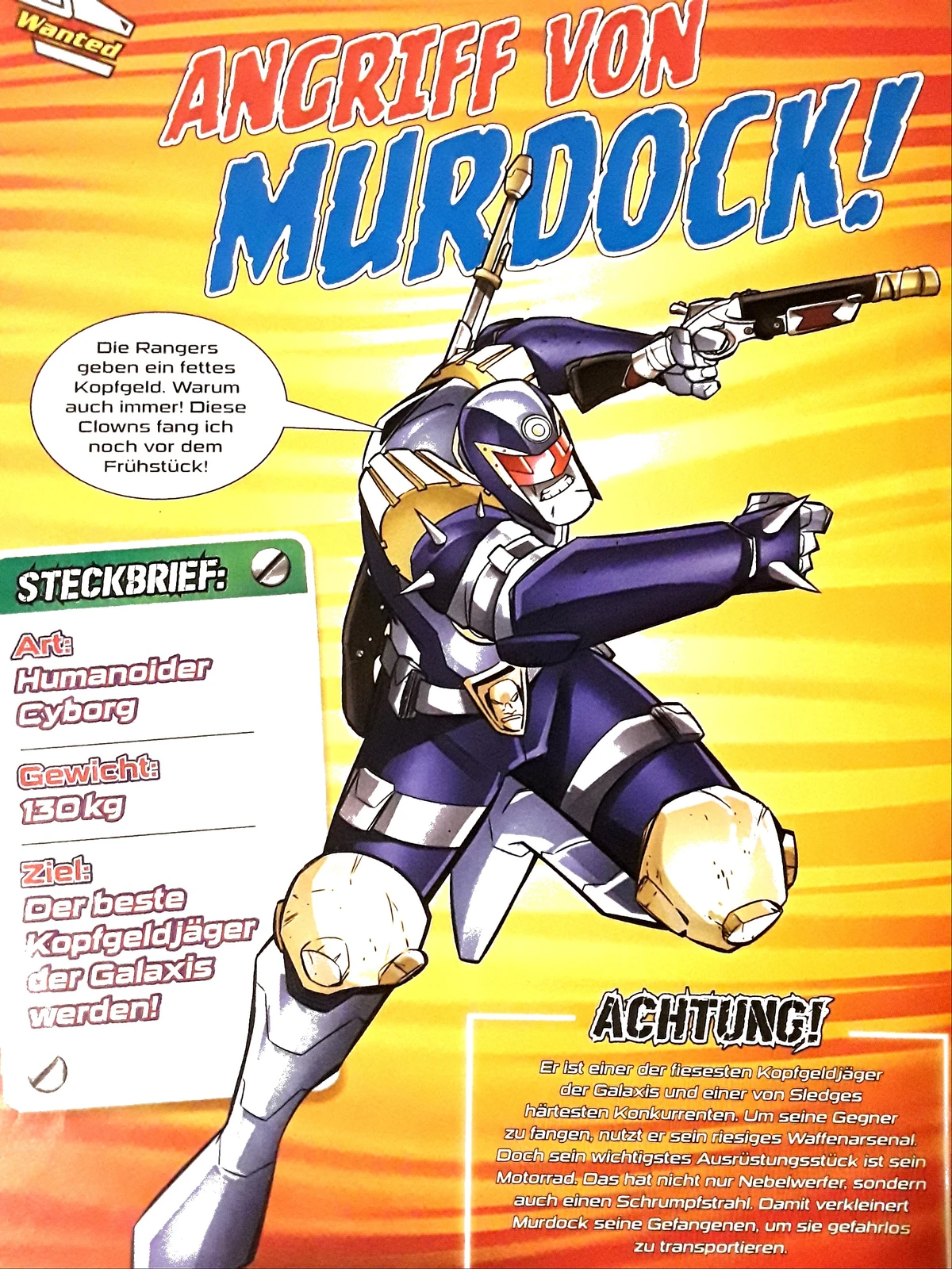 Murdock (Power Rangers Comics) | Villains Wiki | Fandom