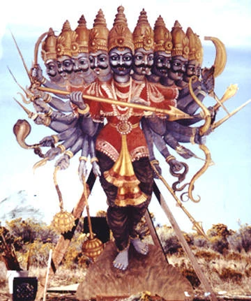 Ravana Ten Heads