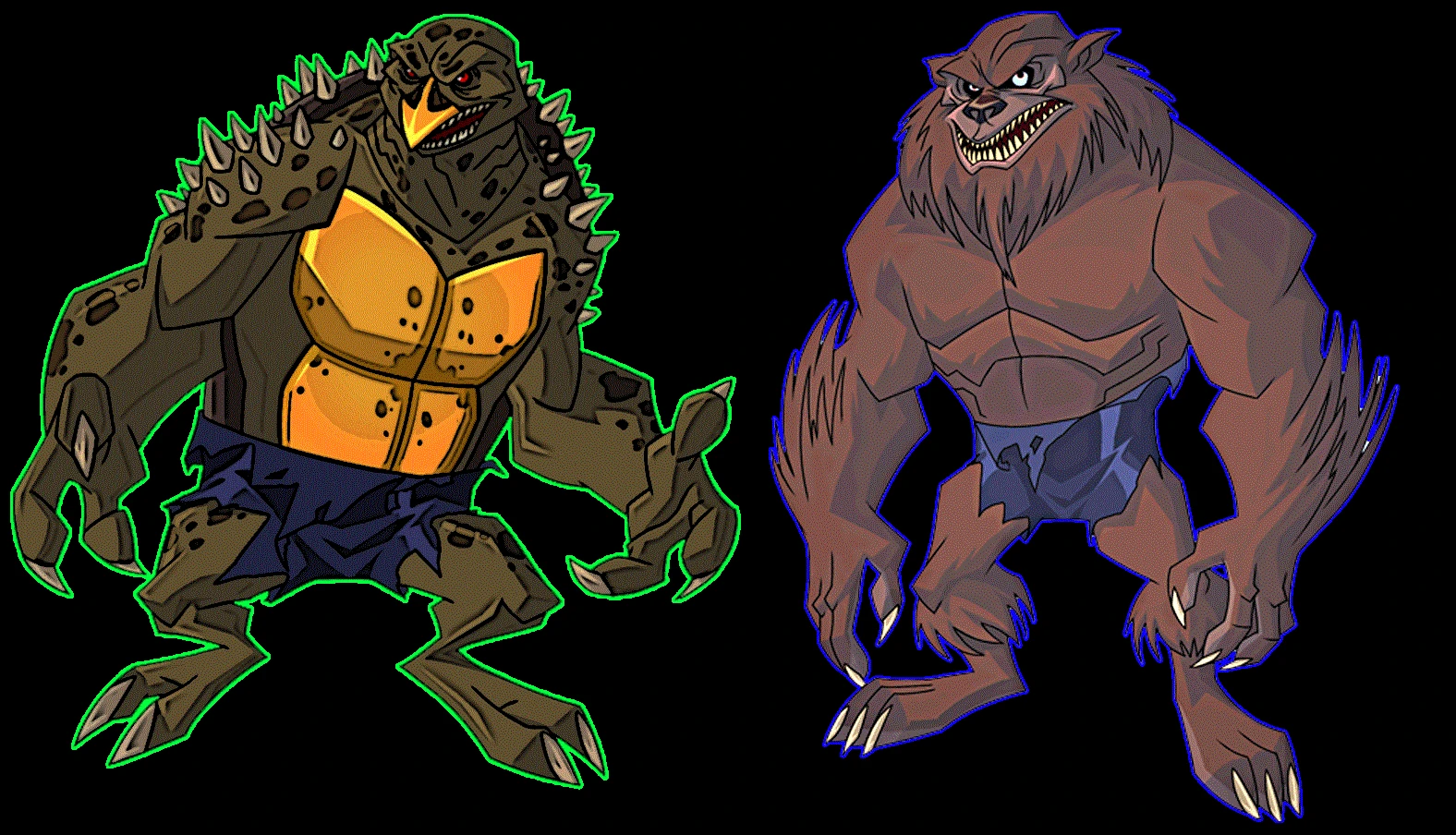 Ninja Turtles Tokka And Rahzar