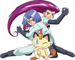 Team Rocket Trio Pokemon Comic