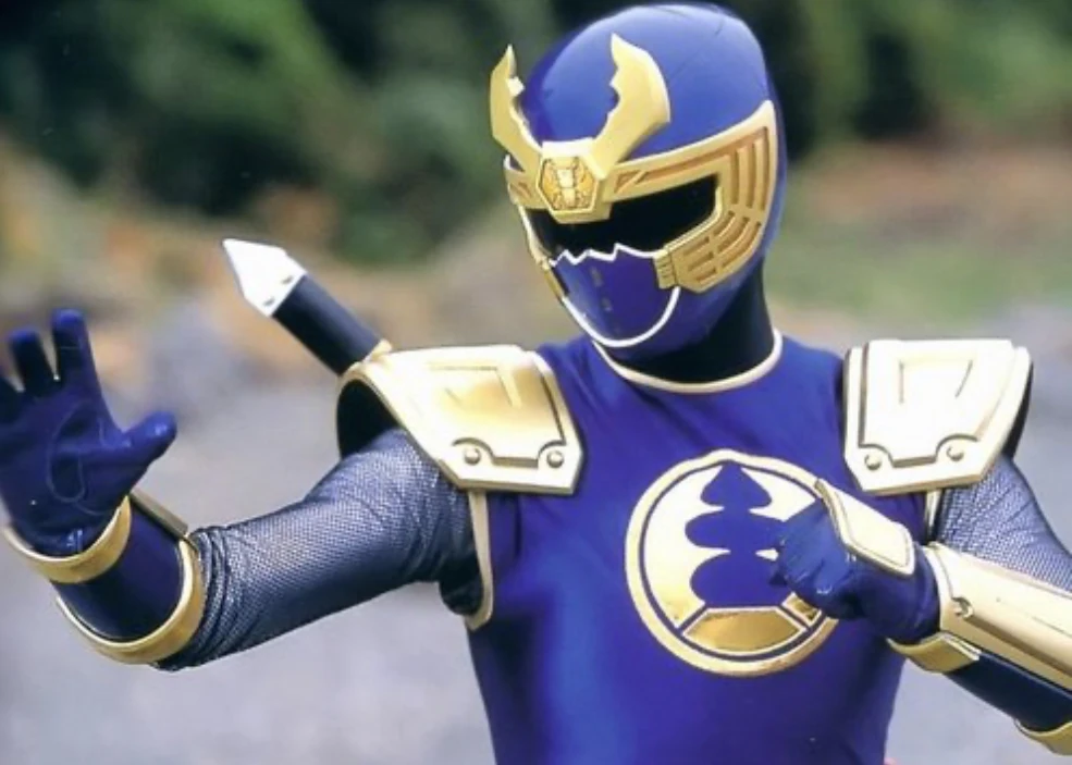 Power Rangers Ninja Storm Dark Blue Ranger