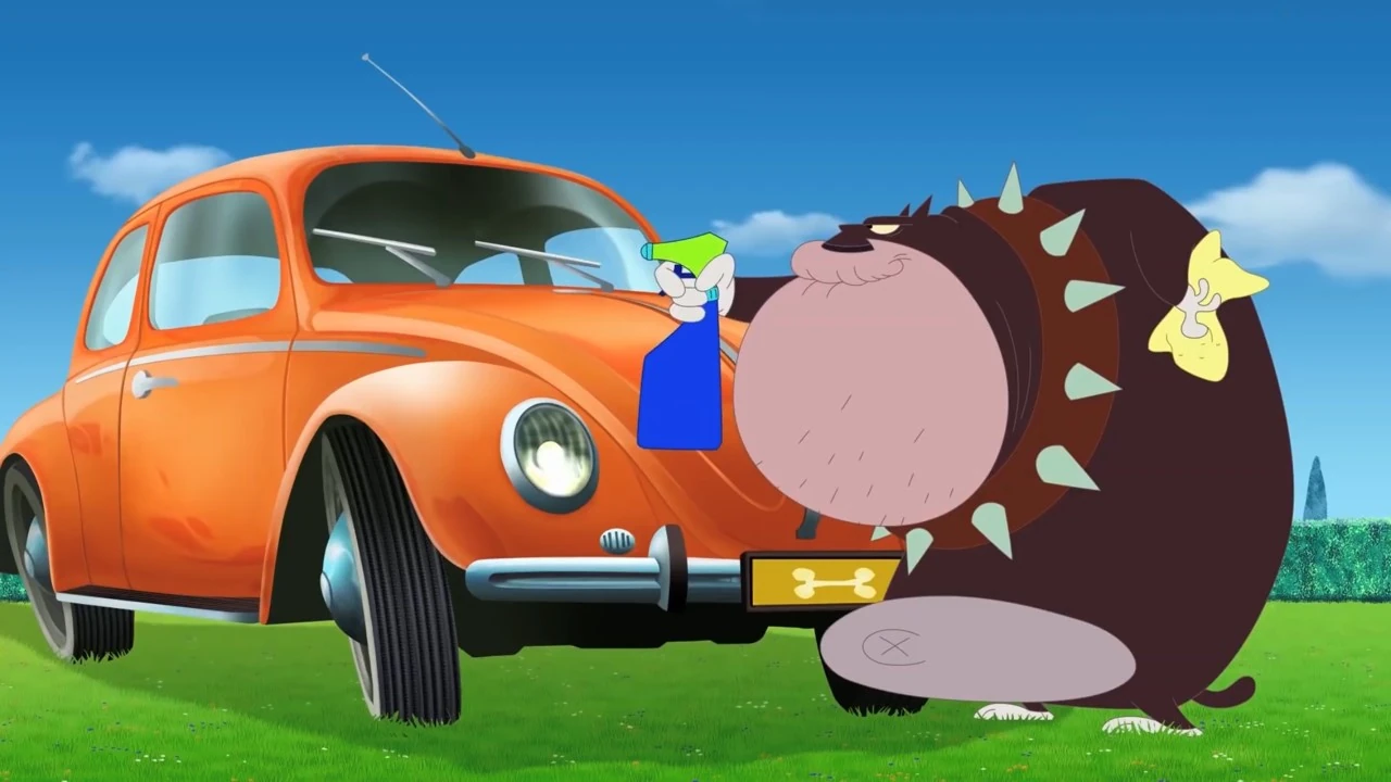 Oggy And The Cockroaches Bob The Dog