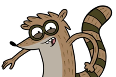 Giant Bearded Face Regular Show