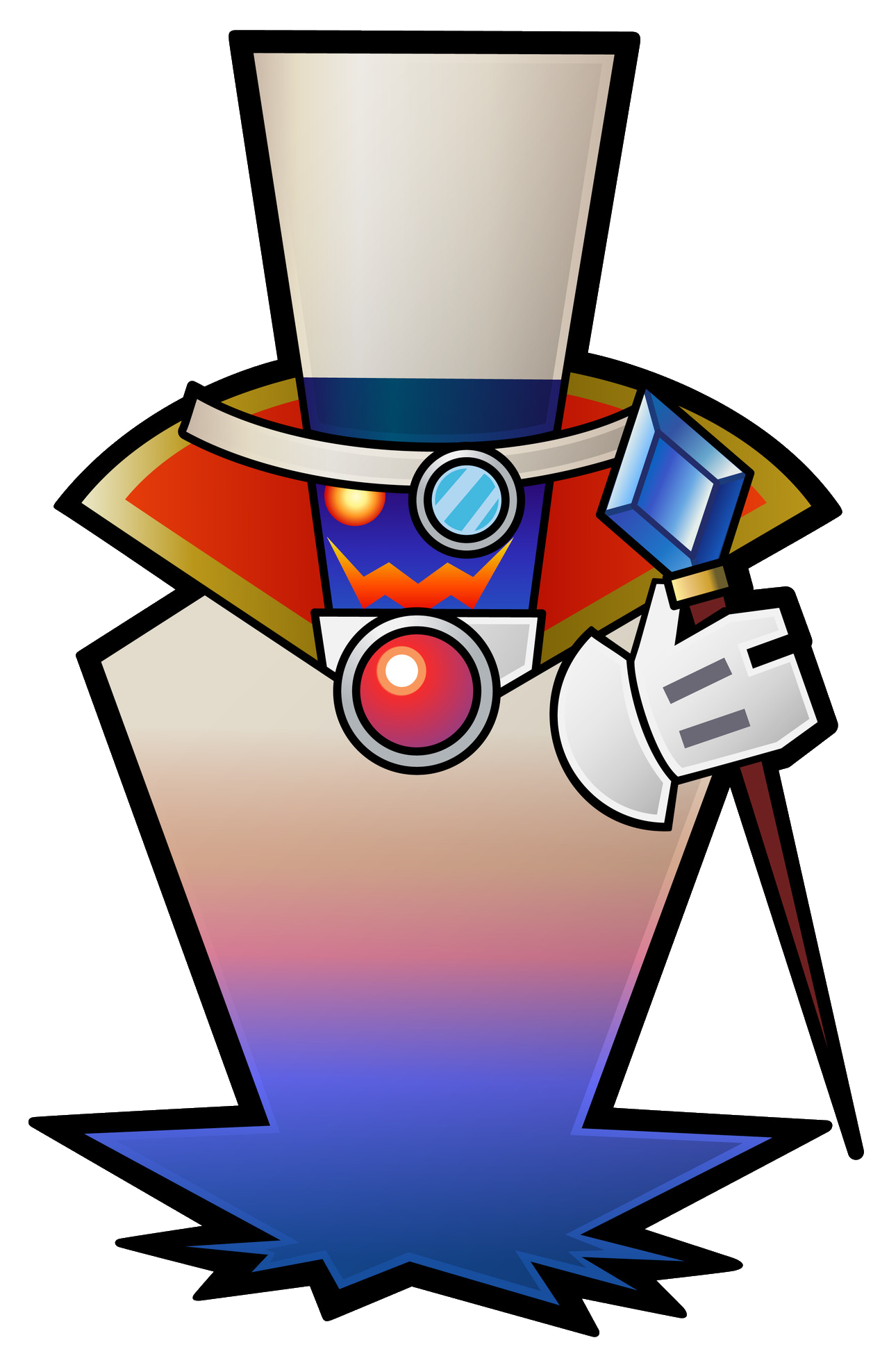 Super Paper Mario Evil Characters