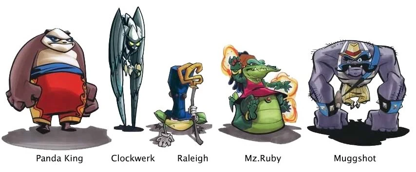 Fiendish Five | Villains Wiki | Fandom