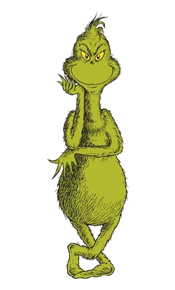 The Grinch Full Body Clip Art