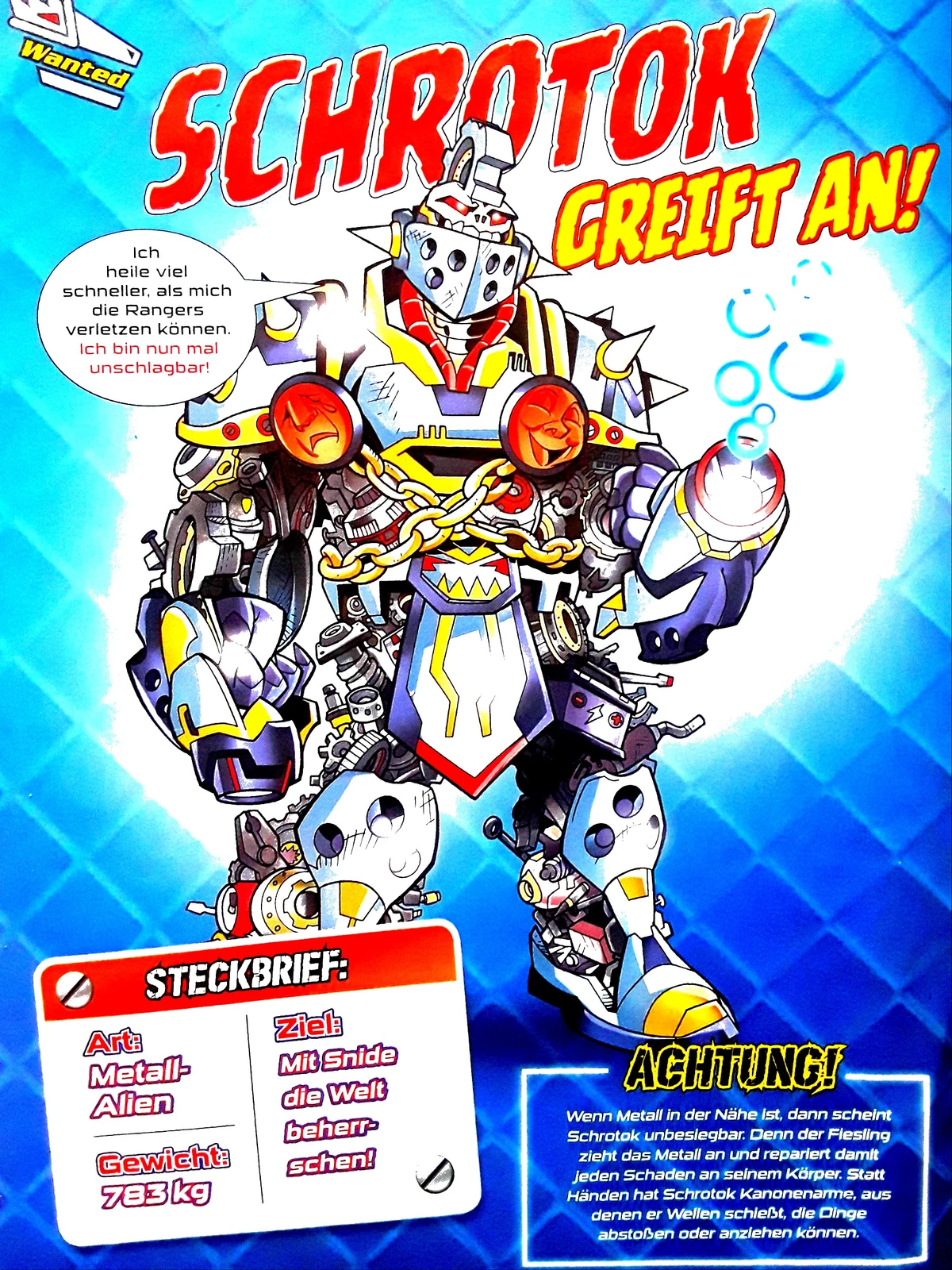 Schrotok (Power Rangers Comics) | Villains Wiki | Fandom