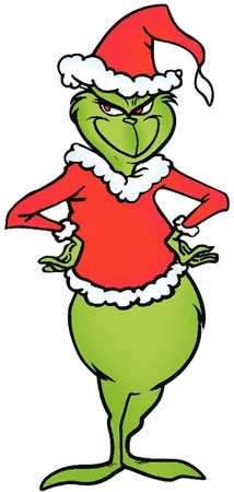 grinch full body coloring pages