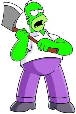 Green Homer Simpson | Villains Fanon Wiki | Fandom