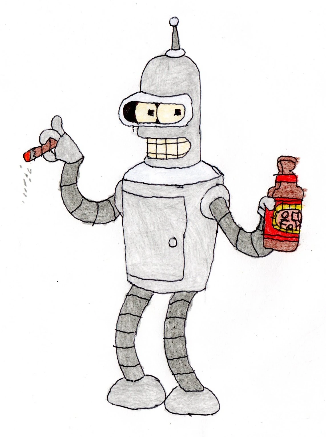 Bender Bending Rodriguez (Character What) | Villains Fanon Wiki | Fandom