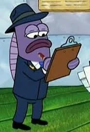 Health Inspector (Mr. Krabs' Unquenchable Blood Lust) | Villains Fanon ...