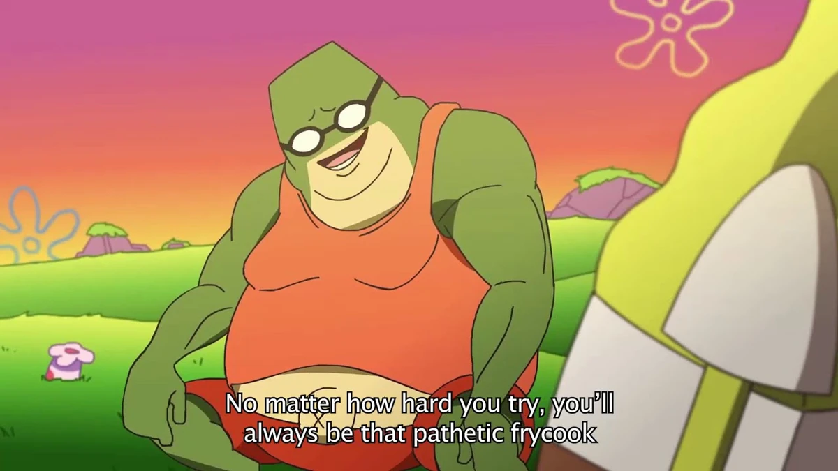 Spongebob Smiling Hard