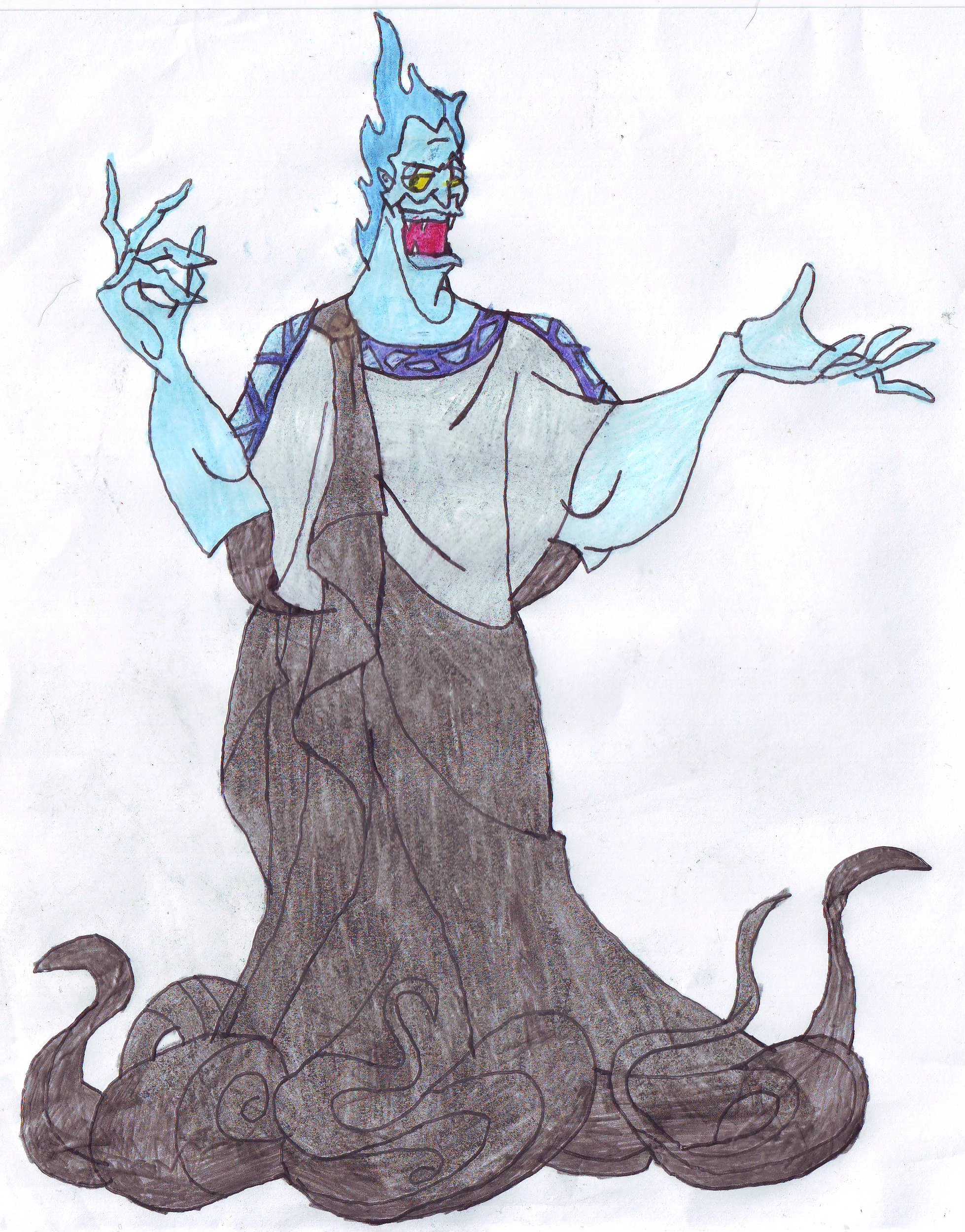 How To Draw Disney Hades