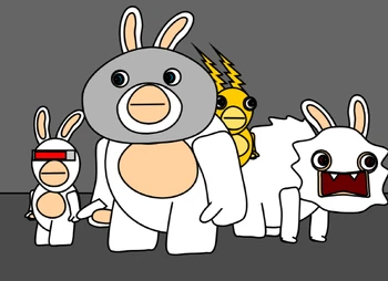 Brotherhood of Super Rabbids | Villains Fanon Wiki | Fandom