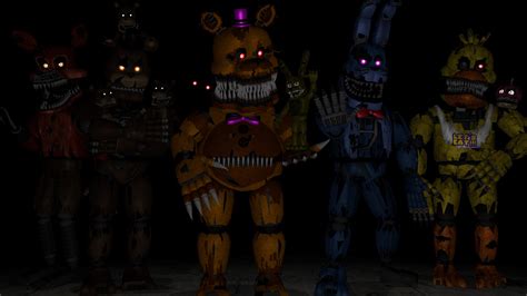 Nightmare Animatronics (FNaF Raps) | Villains Fanon Wiki | Fandom