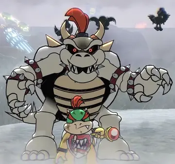 Dry Bowser Vs Bowser