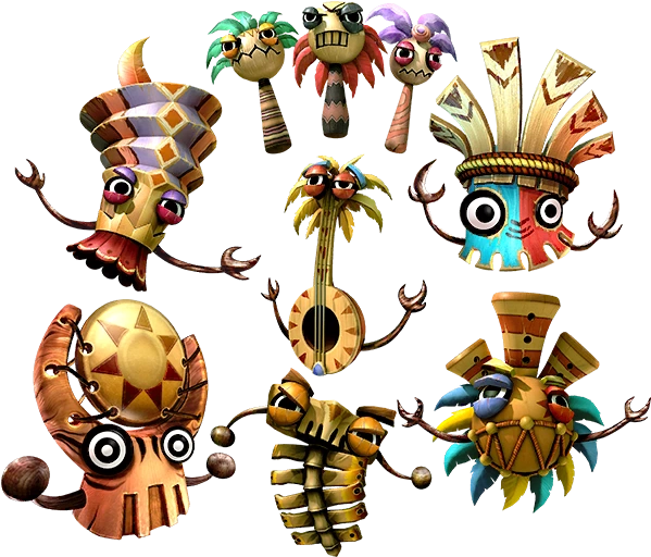 Tiki Tak Tribe | Disney Versus Non-Disney Villains Wiki | Fandom