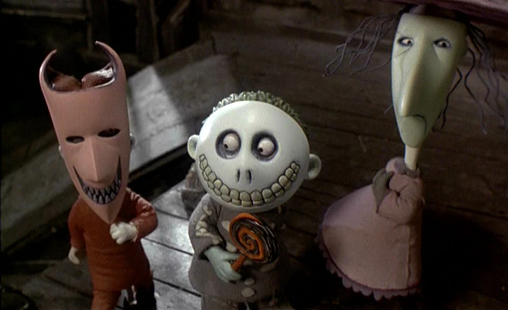 The Nightmare Before Christmas Lock Shock And Barrel Masks