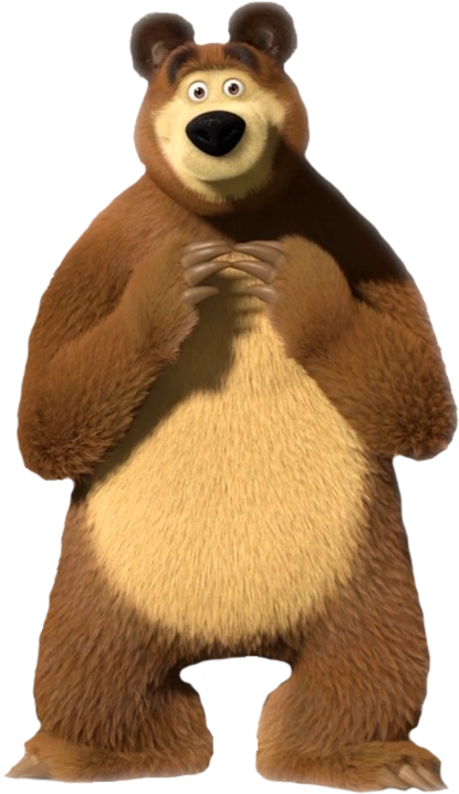 Bear (Masha and Bear) | Disney Versus Non-Disney Villains Wiki | Fandom