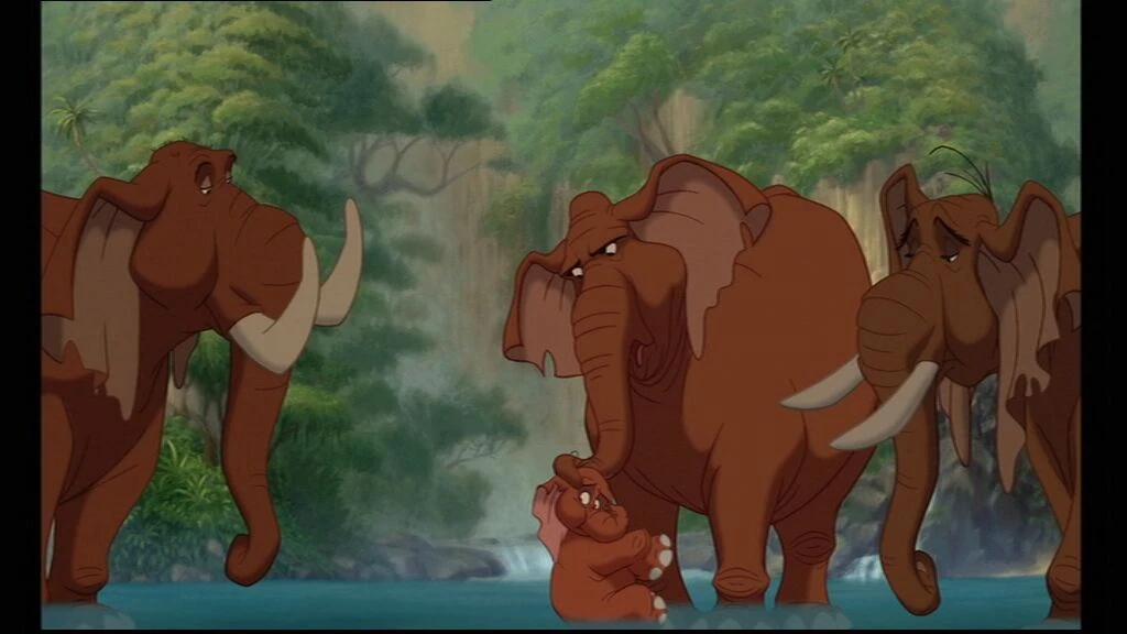 The Elephants (Tarzan) | Disney Versus Non-Disney Villains Wiki | Fandom