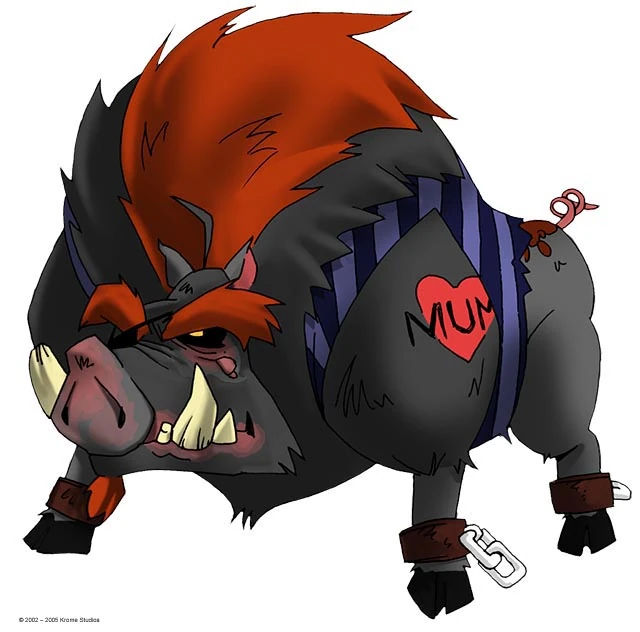 Bull the Razorback | Disney Versus Non-Disney Villains Wiki | Fandom