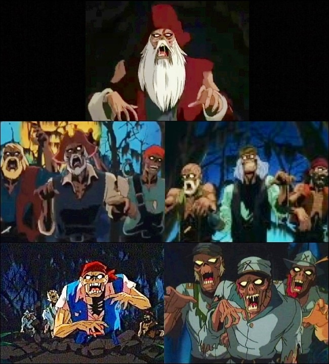 Zombie Disney Villains