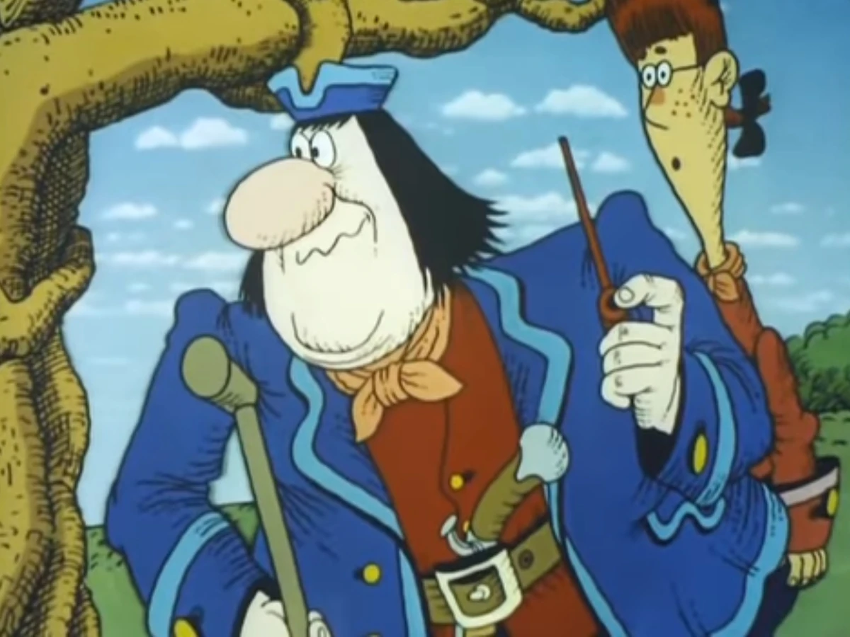 Long John Silver (Treasure Island 1988) | Disney Versus Non-Disney ...