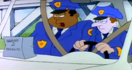 Police Officers (Garfield and Friends) | Disney Versus Non-Disney ...
