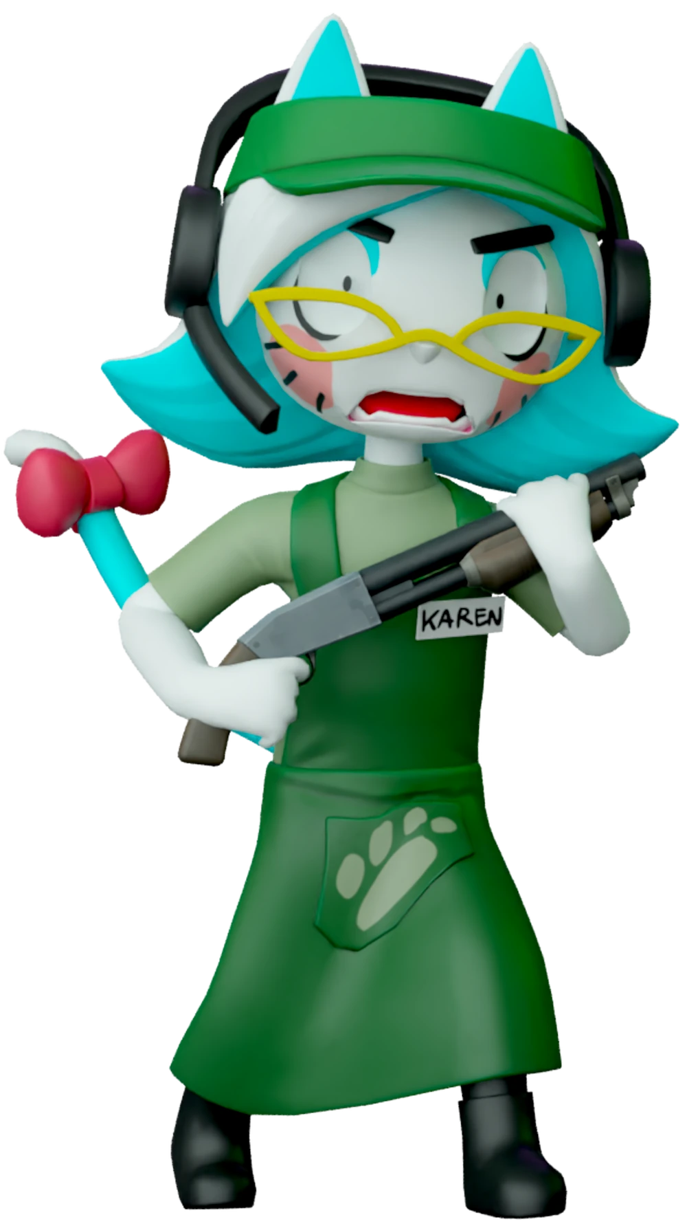 Karen Katphish | Disney Versus Non-Disney Villains Wiki | Fandom