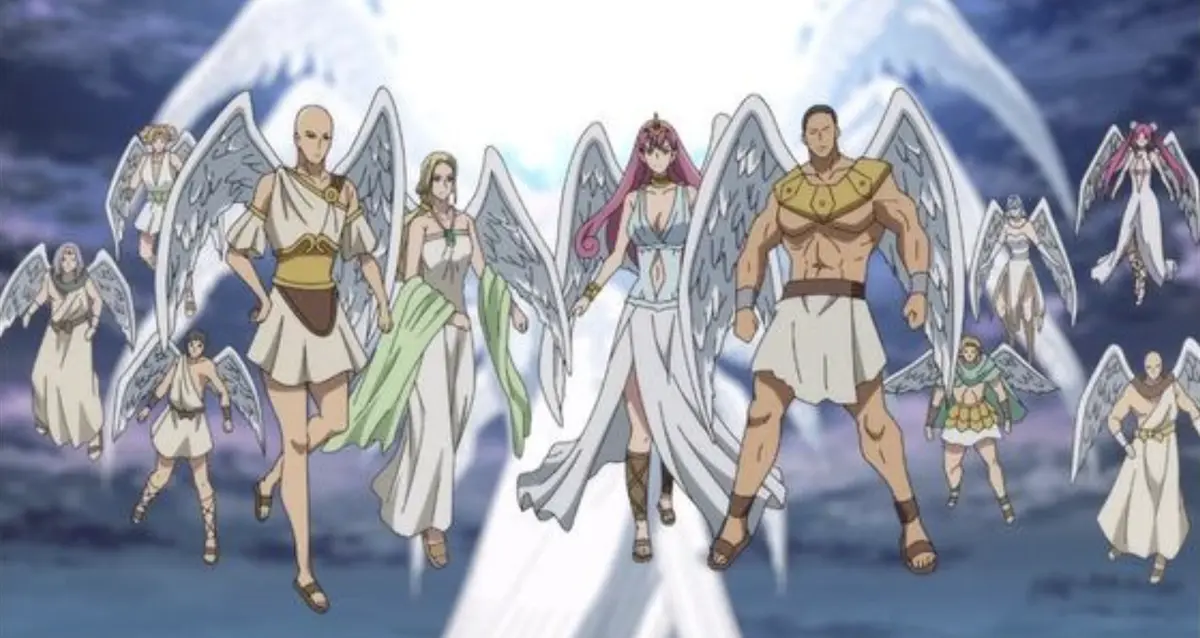Angels (The Seven Deadly Sins) | Disney Versus Non-Disney Villains Wiki ...