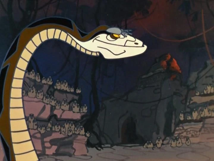 Kaa (Adventures of Mowgli) | Disney Versus Non-Disney Villains Wiki ...