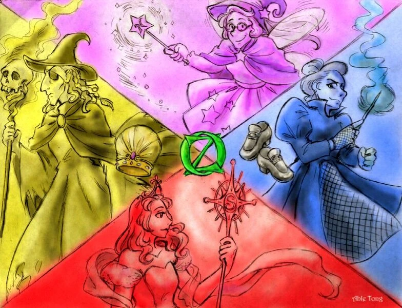 Cardinal Witches of Oz | Disney Versus Non-Disney Villains Wiki | Fandom