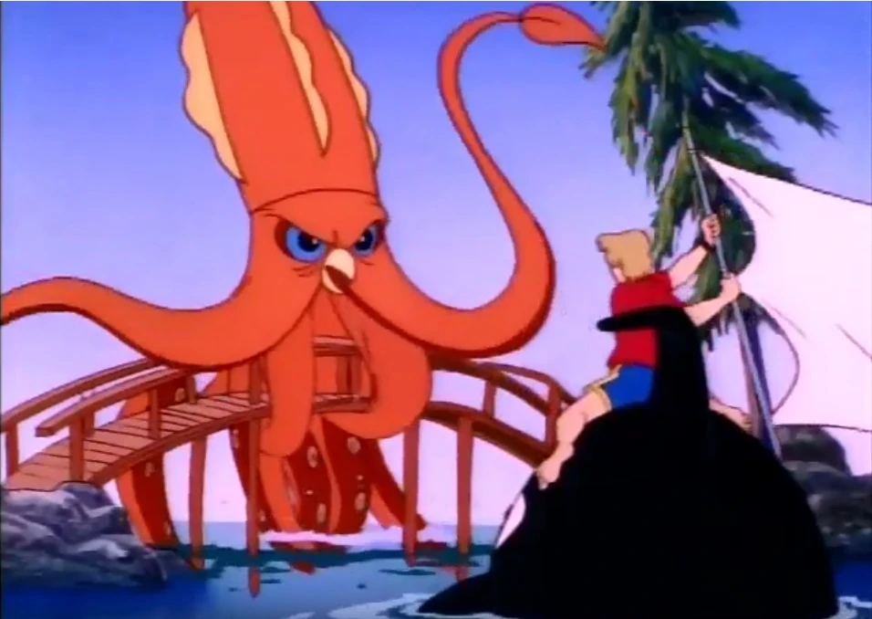 Giant Squid (Free Willy) | Disney Versus Non-Disney Villains Wiki | Fandom