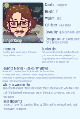 Ginger | VillainVivor Wiki | Fandom