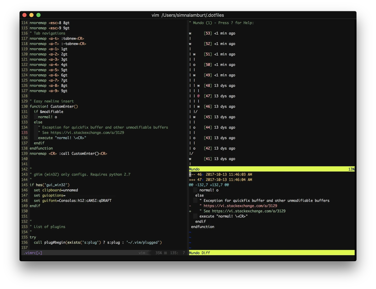 Using undo branches | Vim Tips Wiki | Fandom