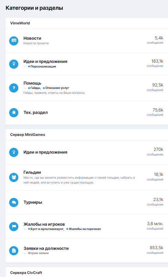 Форум | VimeWorld Вики | Fandom