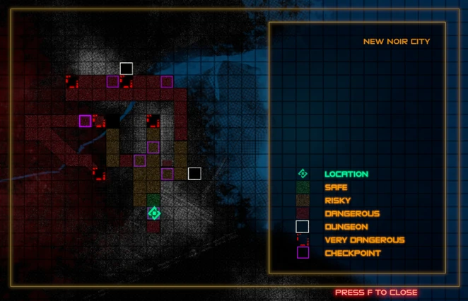 New Noir City Map | Vindictive Drive 2 Wiki | Fandom