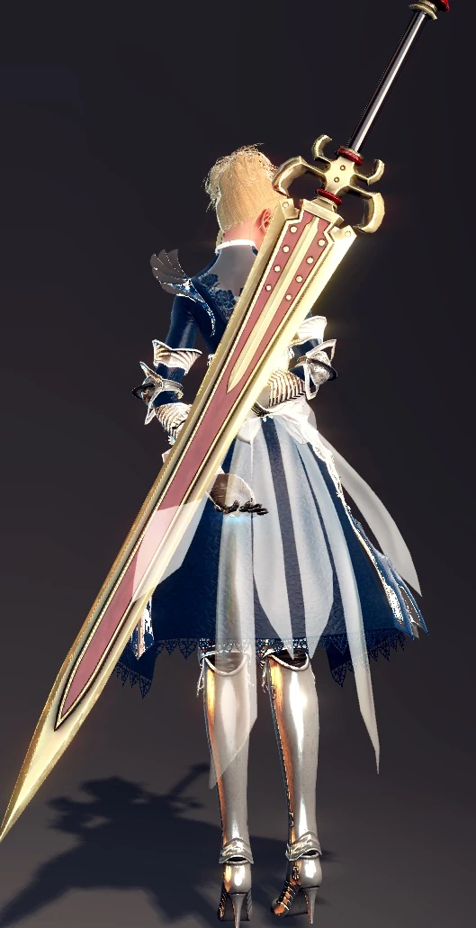 Red Metal Bastard Sword - Official Vindictus Wiki