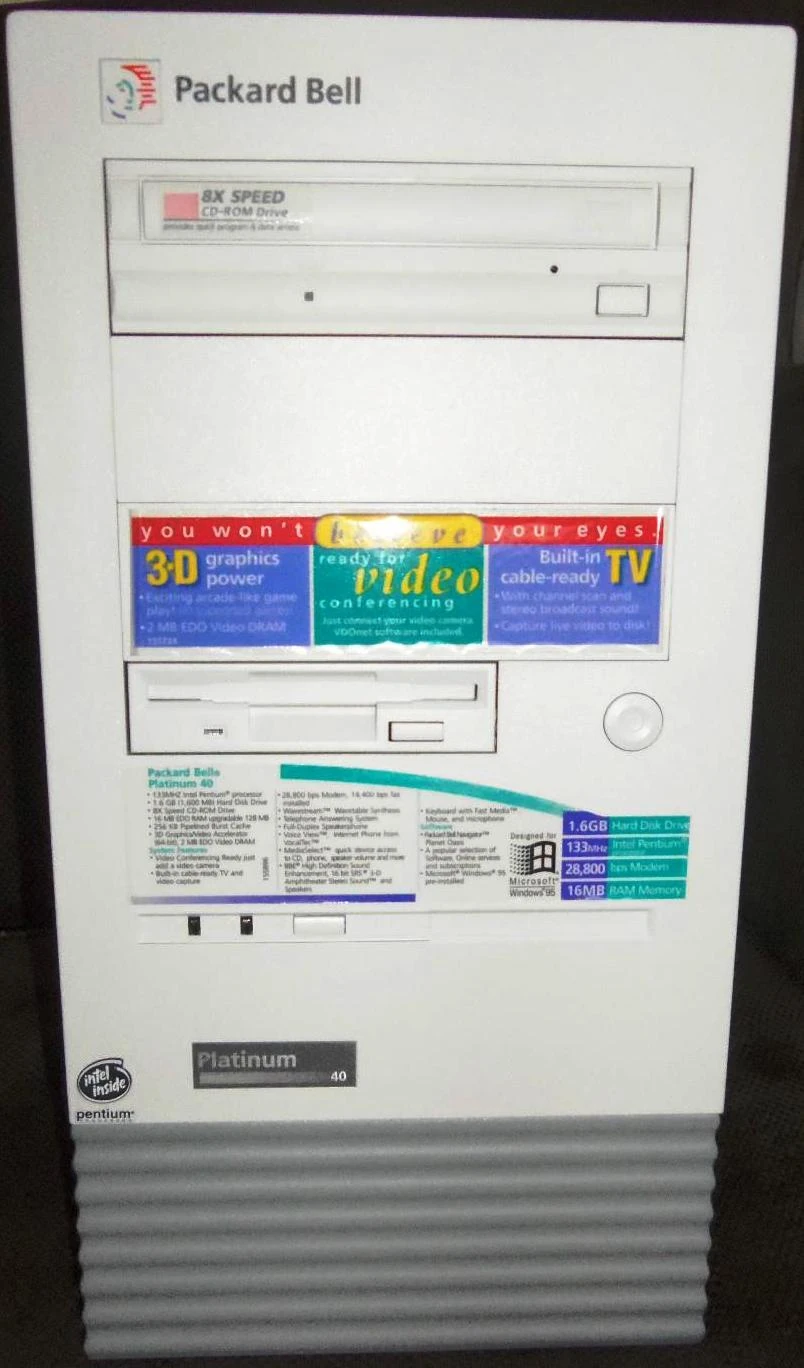 Platinum 40 | Vintage Packard Bell Wiki | Fandom