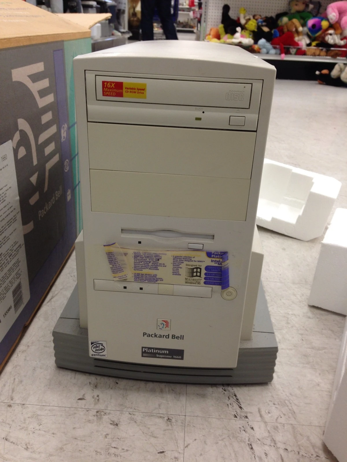 Platinum Supreme 1660 | Vintage Packard Bell Wiki | Fandom