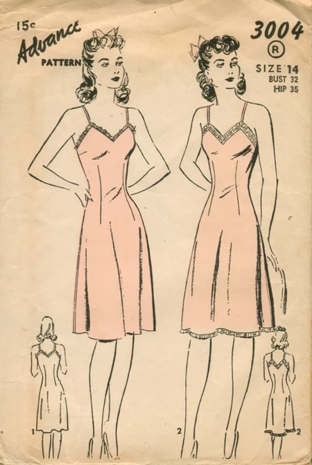 Advance 3004 | Vintage Sewing Patterns | Fandom