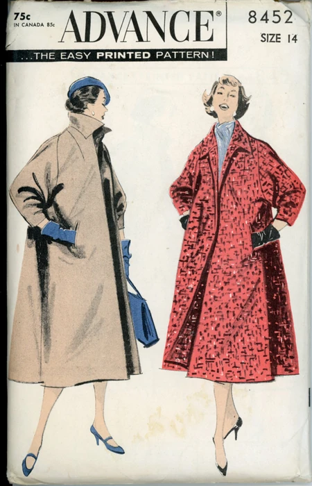 Advance 8452 | Vintage Sewing Patterns | Fandom